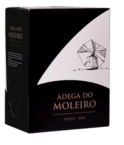 Vinho Tinto Adega de Moleiro em Box de 5L VINHOS BAG IN BOX ...