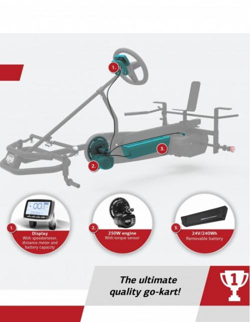 BERG X-CROSS E-BFR Karts BERG - Venda de carrinhos BERG em Portugal