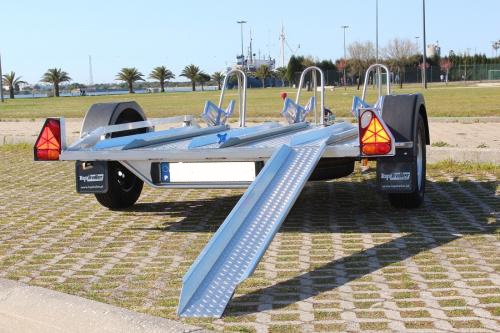 Atrelado LF 3 Motos ATRELADOS E REBOQUES - Atrelados novos fabricados ...